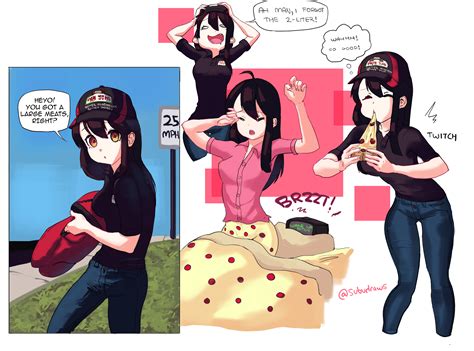 Pizza Doodles By Subudraws On Newgrounds