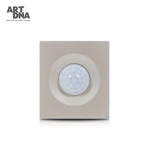 Artdna 86 Panel Led Light Switch Induction Socket Pir Sensor Induction Switch And Wall Socket Pir