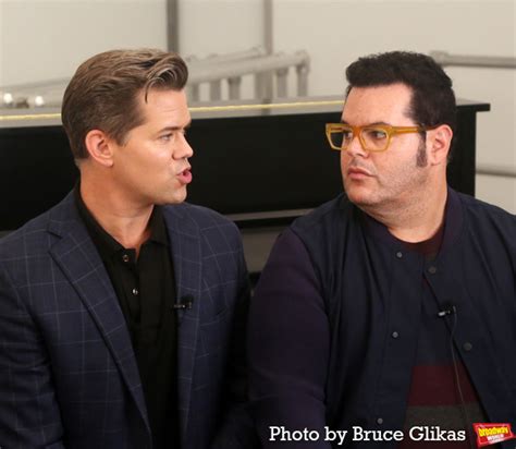 Photos Josh Gad And Andrew Rannells Get Ready For Gutenberg The Musical