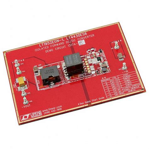 Dc1317a E Linear Technologyanalog Devices Evaluation Boards Dcdc