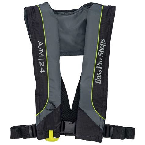 Bass Pro Shops Am24 Automanual Inflatable Life Vest Sports Supplies