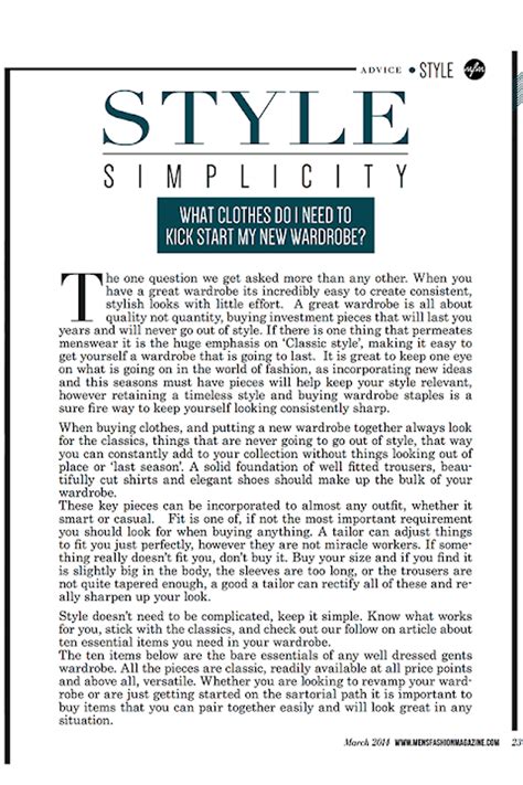 Android Için Mens Fashion Magazine Apk İndir