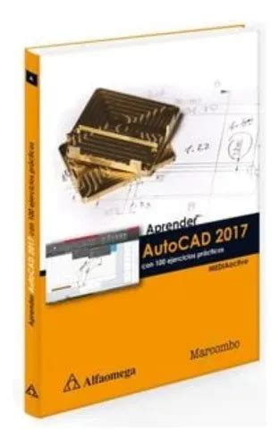 Libro Aprender Autocad 2017 Con 100 Ejercicios Practicos Meses Sin