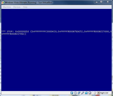 BSoD While Installing Vista Ultimate Windows 7 Forums