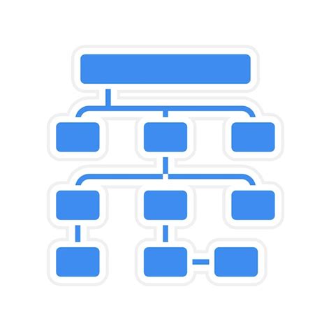 premium vector structured data icon vector image can be used for big data