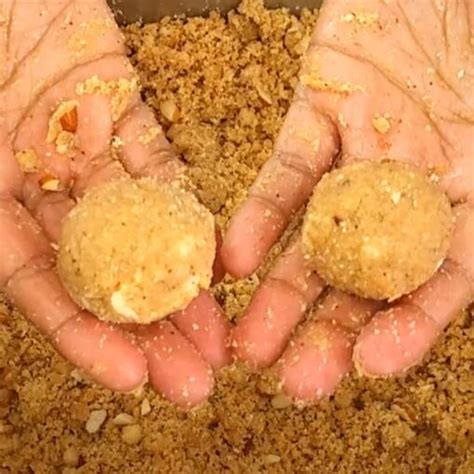 Gond Laddu How To Make 2kg Edible Gum Laddus