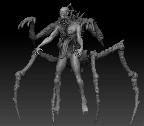 Artstation Mutant Alien Parasite