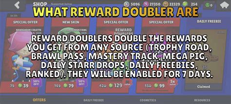 Concept Reward Doublers Replaces Xp Doublers Rbrawlstars