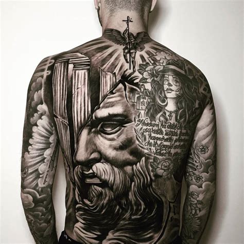 Neptune Backpiece Tattoo For Mauro Icardi