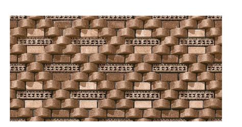 Matte Grenic Tissot 04 Ceramic Wall Cladding Tiles Size 1x2 Feet
