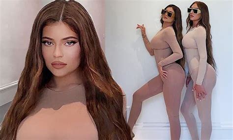 Kylie Jenner And Stassie Karanikolaou Pose In Nude Corsets Daily Mail Online