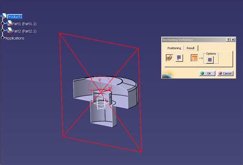 catia assembly cross section view in md2 license ime wiki
