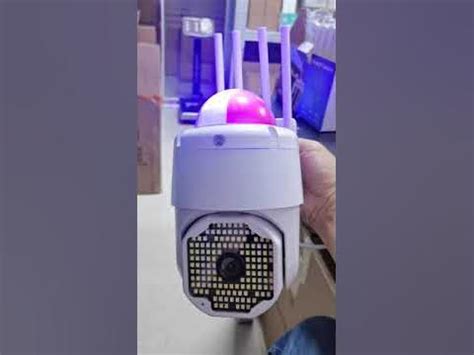 JZ-C101-iCam365-2M camera with alarm light and siren - YouTube