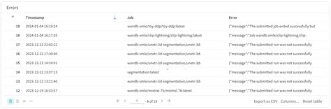 monitor launch queue weights and biases documentation