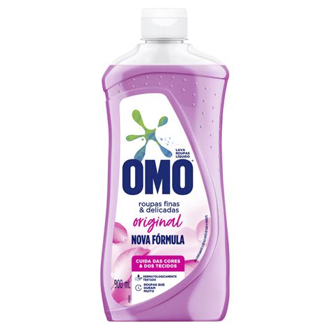 Lava Roupas Líquido Original Omo Squeeze 900ml Super Muffato Delivery