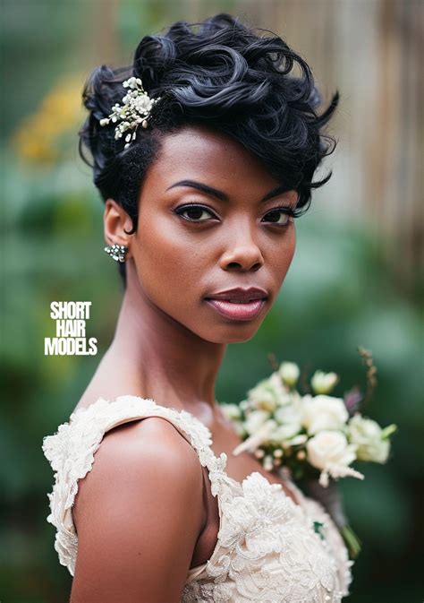 2024 Trends Effortlessly Elegant Short Wedding Hairstyles Short Hair