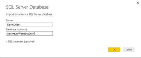 Directquery In Power Bi Desktop Sqlservercentral