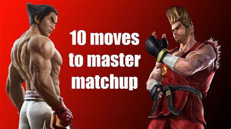Tekken Kazuya Vs Paul Matchup Guide K Youtube