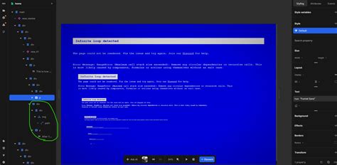Infinite Loop Detected