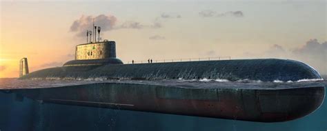 Russian Navy Typhoon Class Ssbn 1 Mechstuff