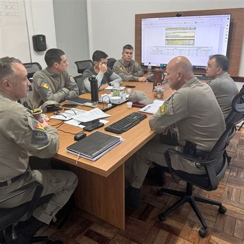 Brigada Militar Realiza Reunião Técnica De Avaliação Dos Indicadores De