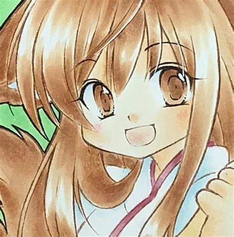 【未使用】★同人手描きイラスト色紙『オリジナルケモノ少女 巫女』豆色紙★ の落札情報詳細 ヤフオク落札価格情報 オークフリー