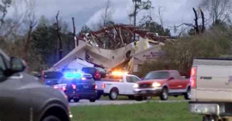 Photos Show Devastation From Alabama Tornado Swarm Which Killed At