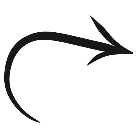 Hand Drawn Arrow Clipart Transparent Background 15088680 PNG