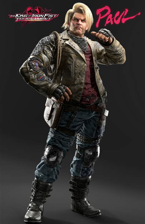 Paul Phoenix Art Tekken 8 Art Gallery Josh Stone Resident Evil