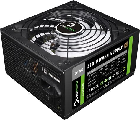 Game Power GP-650 APFC 14cm 80+ Bronze 650W Supply : Amazon.com.tr ...