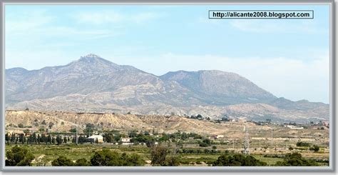 Alicante2008 Blog de Fotografía Sierra de Fontcalent y montañas de