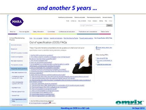 Handling An Oos In A Qc Lab Pdf