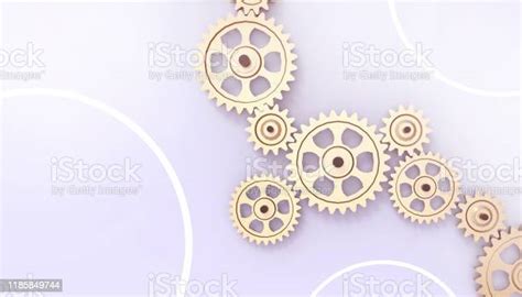 엔진 기어 바퀴 모터 기어 및 개념에 산업 초록 보라색 파스텔 배경에 기술 기계 3d 렌더링 0명에 대한 스톡 사진 및 기타 이미지 Istock