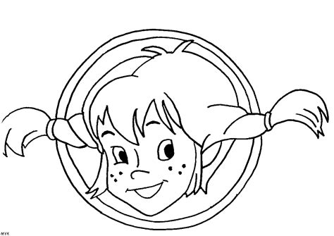 Pippi Longstocking Coloring Pages To Print Cartoon Coloring Pages Coloring Pages To Print