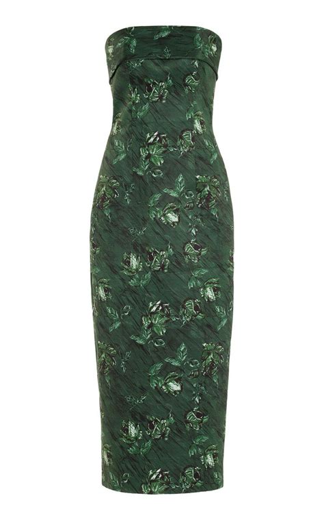 Keeley Floral Taffeta Midi Dress By Emilia Wickstead Moda Operandi