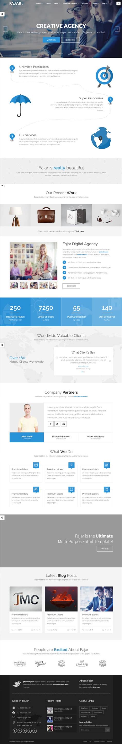12 Best Html5 Responsive Website Templates For Designers Html5