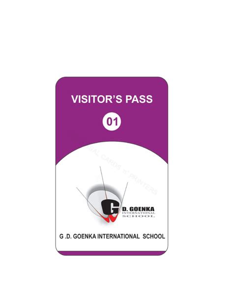 Visitor Card Ks Stamp