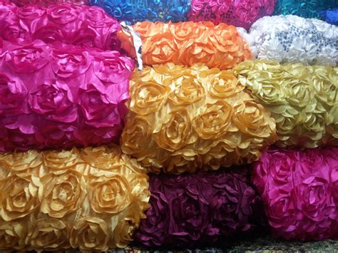 Ribbon Rose Fabric At ₹ 350meter Fancy Fabric In Mumbai Id