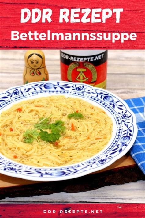 Bettelmannssuppe Nudelsuppe Aus Der Tüte Einfaches Ddr Rezept Von