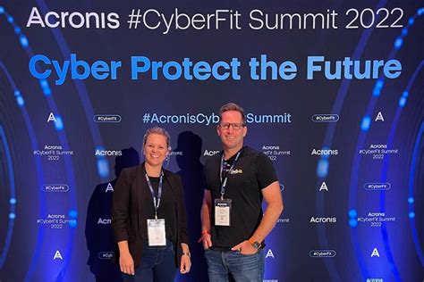 We Went To The Acronis Cyberfit Summit It Support Brisbane Expert Tech Services Smile It