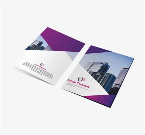 Buy Custom Printed Custom Printed Folders Packhit Usa