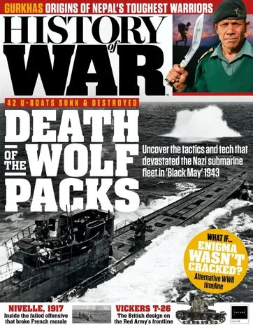 History Of War Magazine Issue Back Issue