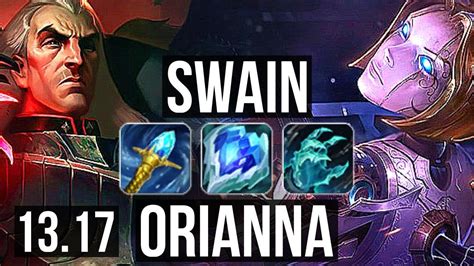 SWAIN Vs ORI MID 5 0 11 1800 Games 1 1M Mastery Rank 14 Swain