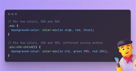 Have You Explored The New Css Color Mix Function Yet Its A Fantastic