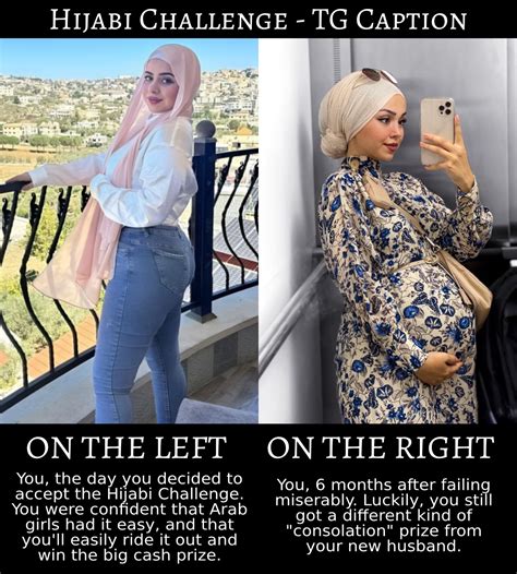 The Hijabi Challenge Muslim Tg Caption By Arabicatg On Deviantart