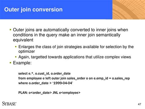 Ppt Am Asa Internals Query Execution And Optimization Powerpoint