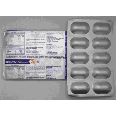 Instactiv Oa Tablet 10s Pack ↑ Buy Online ★ 𝐋𝐎𝐖 𝗣𝗿𝗶𝗰𝗲 ★ View Uses Side Effects Price And