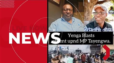Demolishing Their Shops Right Now Is Not Right Zambia Is Going Through