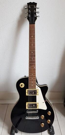 Samick Ls450 Artist Series Ebony Electric Guitar South Korea