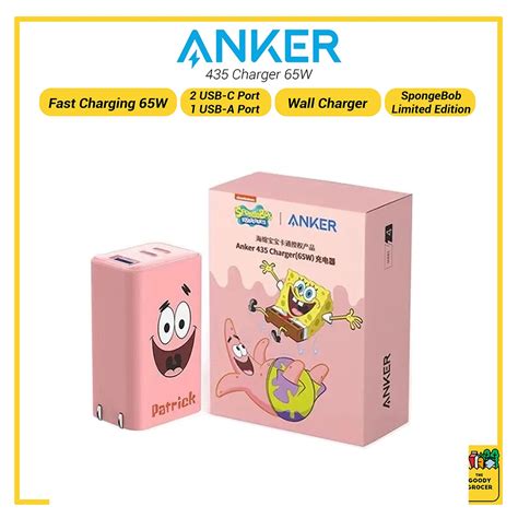 Anker 435 Patrick 65w 3 Port Charger Mobile Phones And Gadgets Mobile And Gadget Accessories
